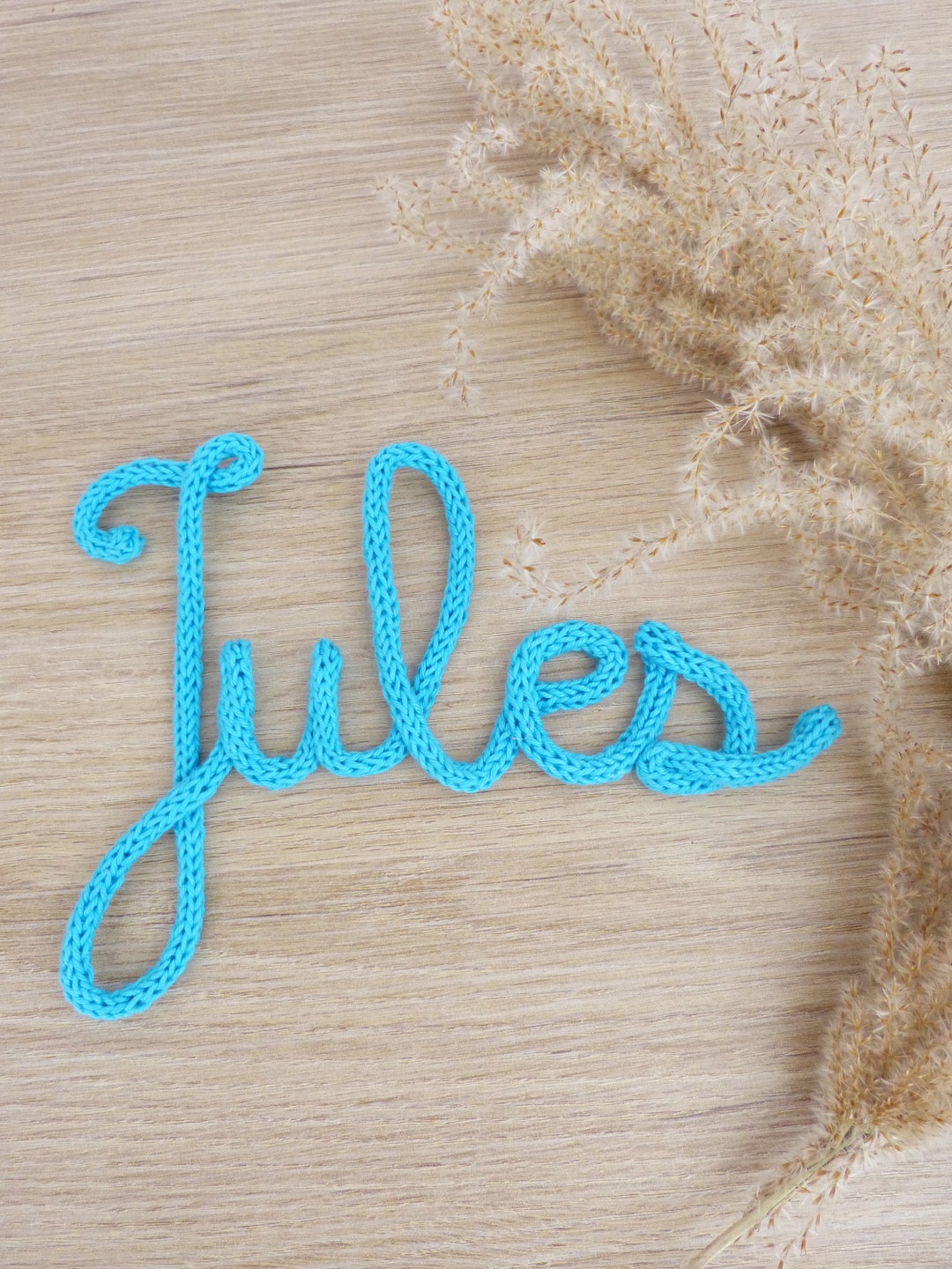 Customizable Tricotin First Name, Baby Room Decoration, Birth Gift ...