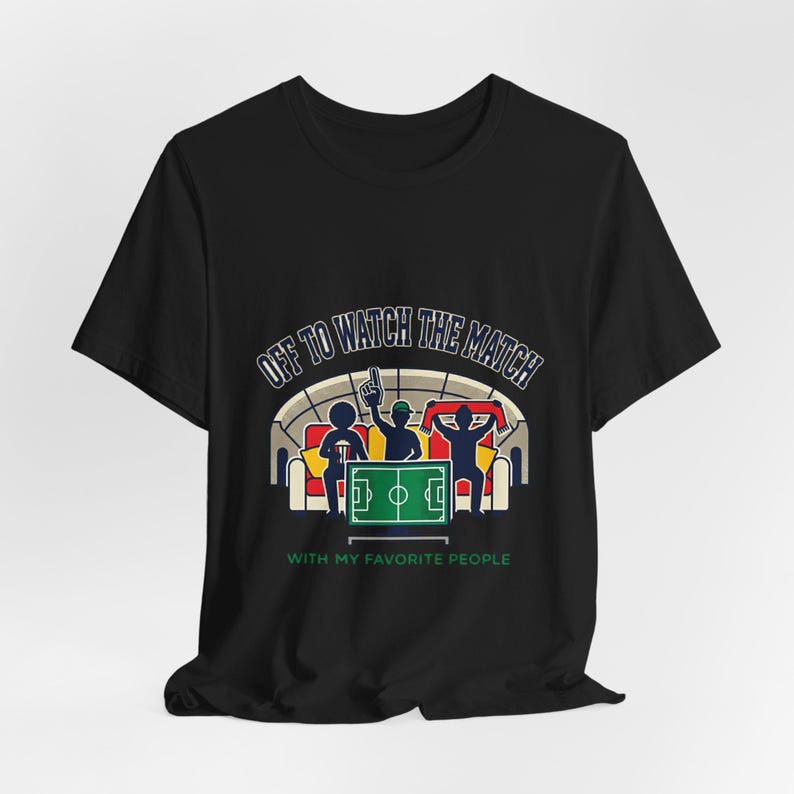 Off to Watch the Match Tee | Soccer Watch Party, Match-day Outfit - Etsy UK