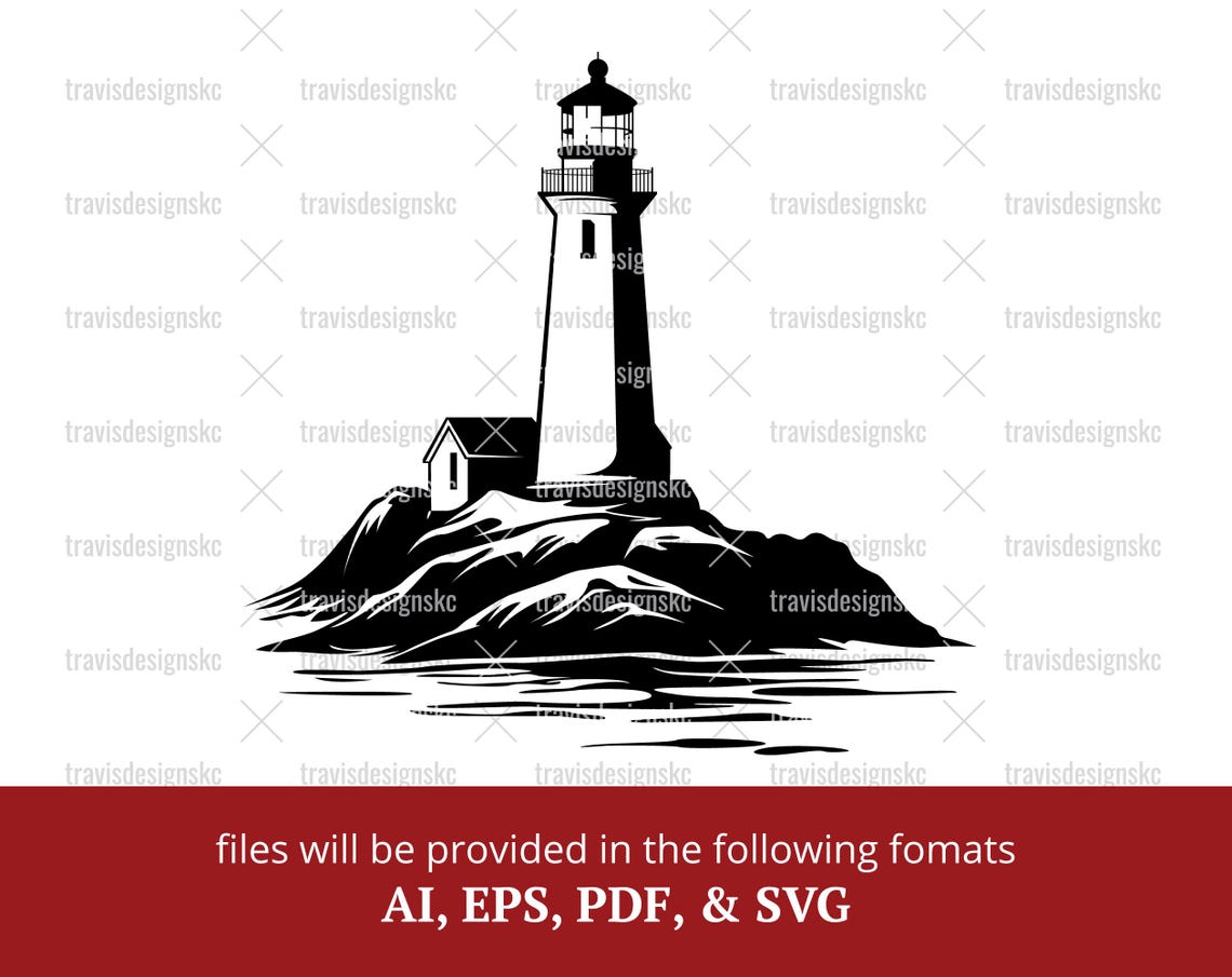 Lighthouse SVG, Ocean Svg, Lighthouse Cricut, Sea Clipart, Lighthouse ...