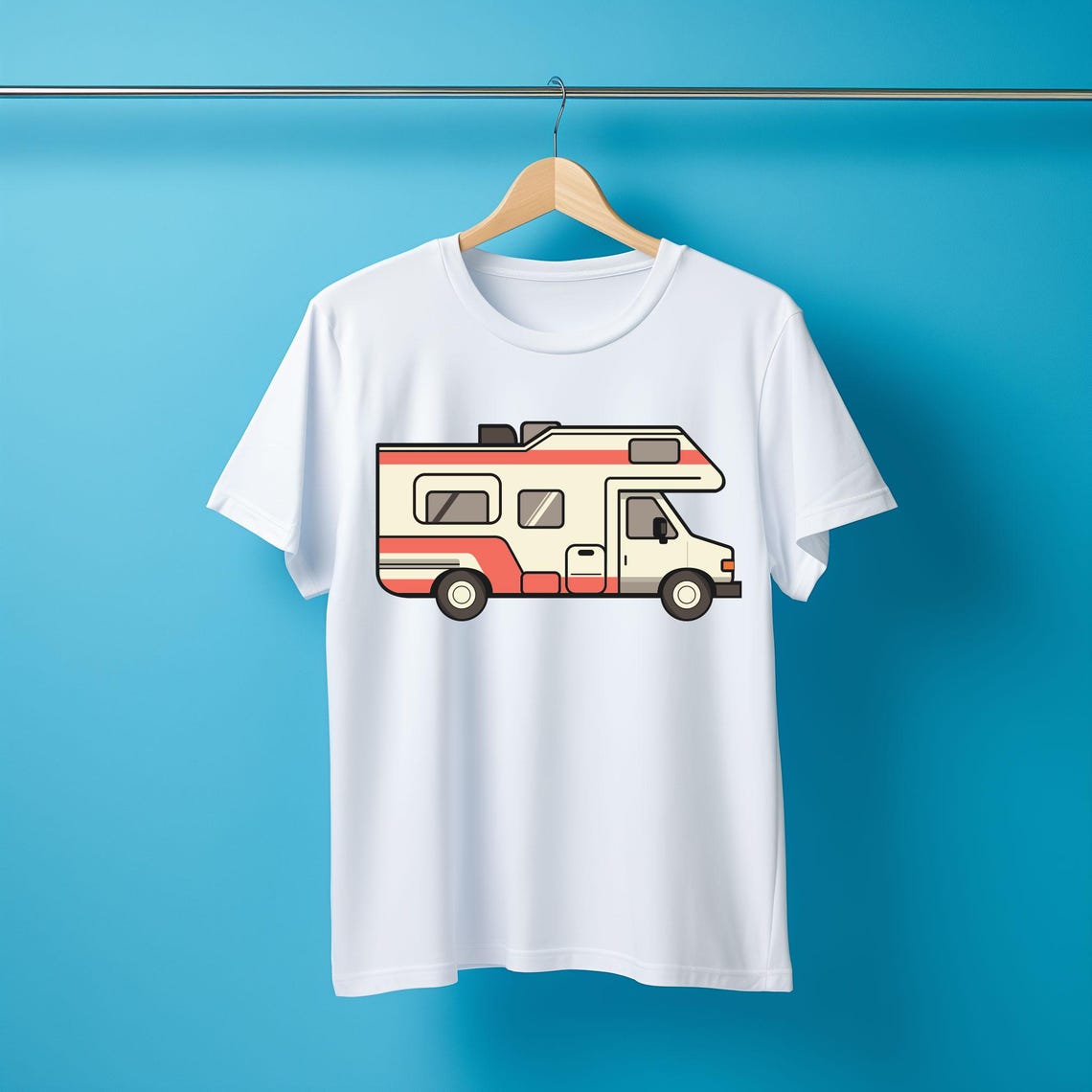 RV Clipart, RV Svg, RV Vector, Camper Clipart, Camper Svg, Camper ...