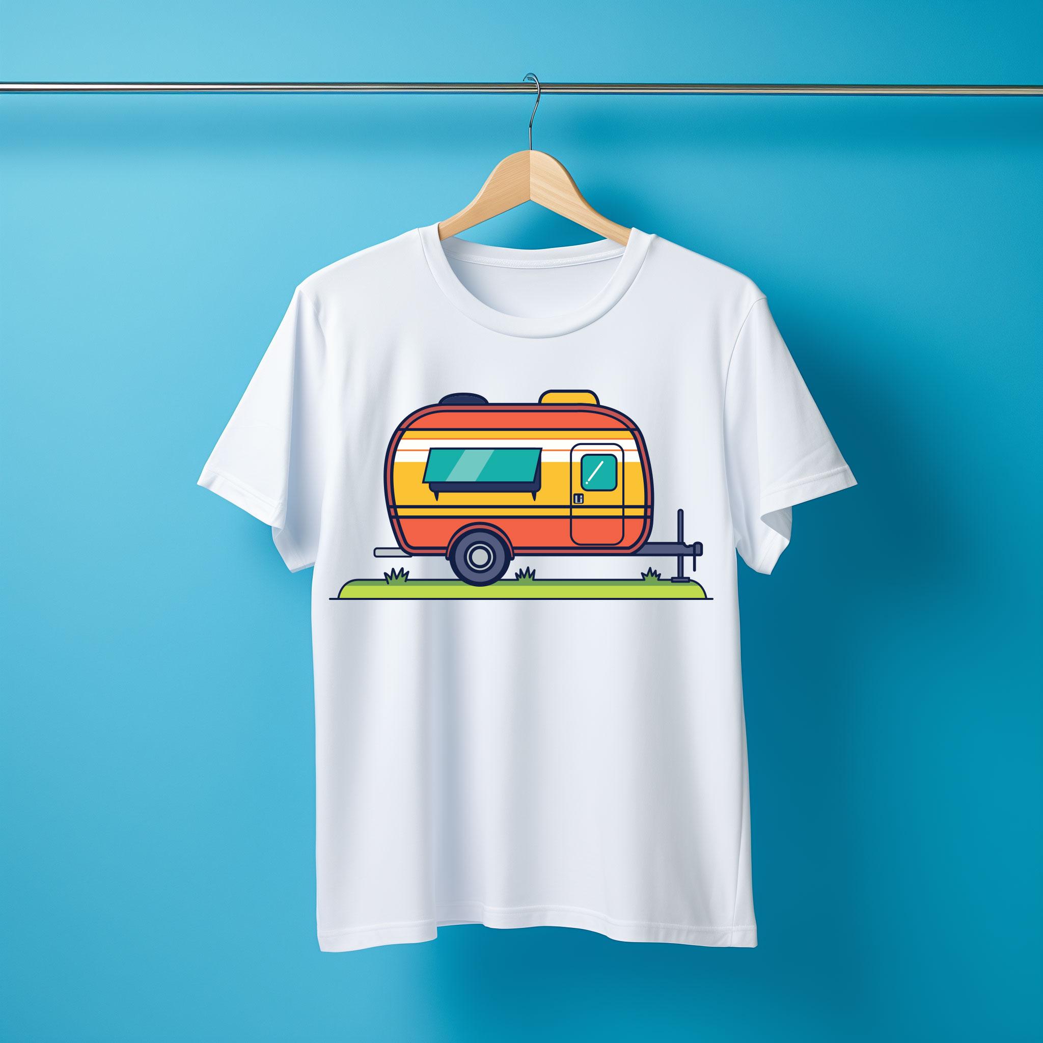 Camping Graphics Rv Camping Svg Camper Pdf Rv Svg File Vintage Travel ...