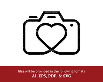 Camera Graphic Camera Outline Clipart Camera Clipart Camera SVG Camera ...