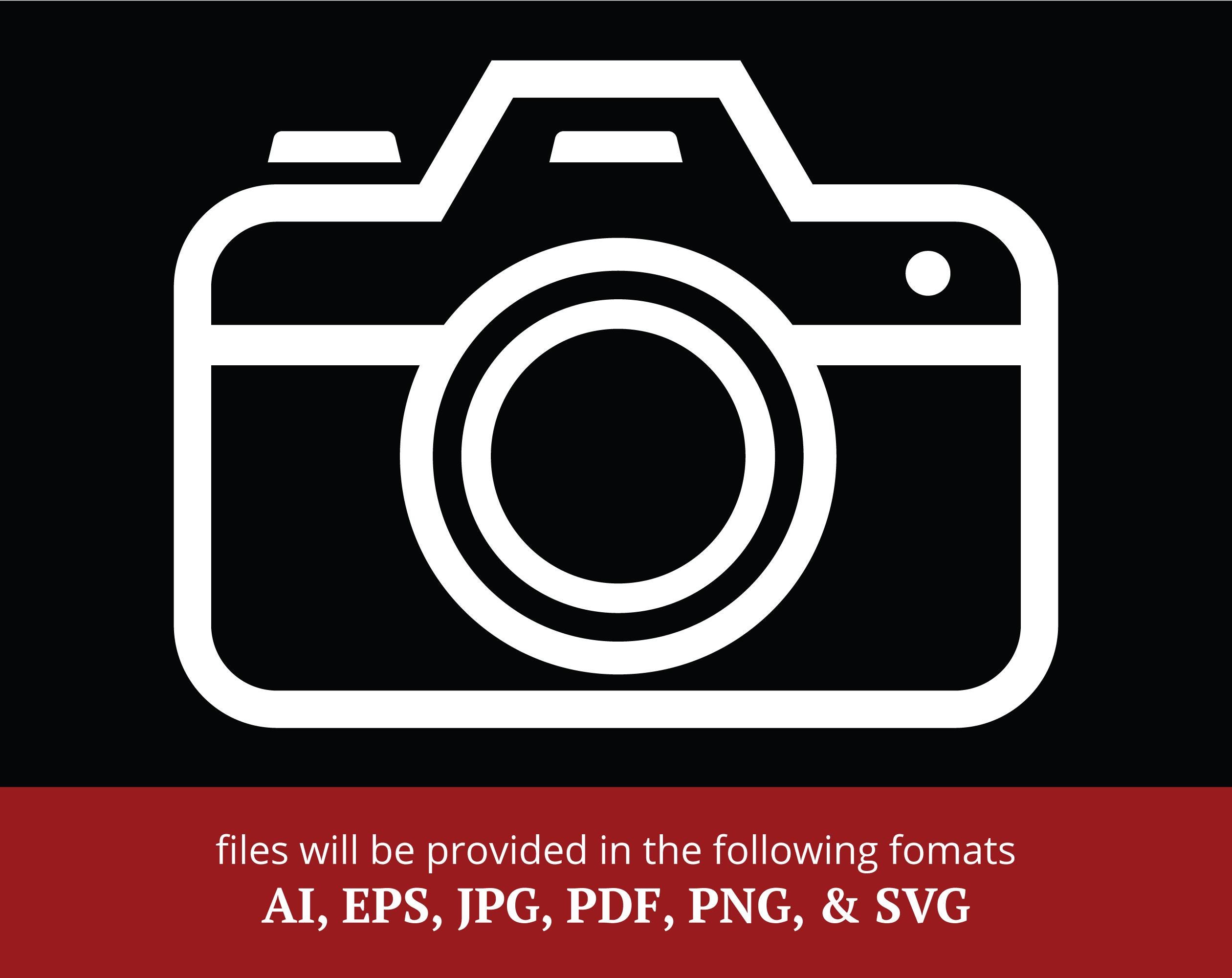 Camera Graphic - Camera Outline Clipart - Camera Clipart - Camera SVG ...