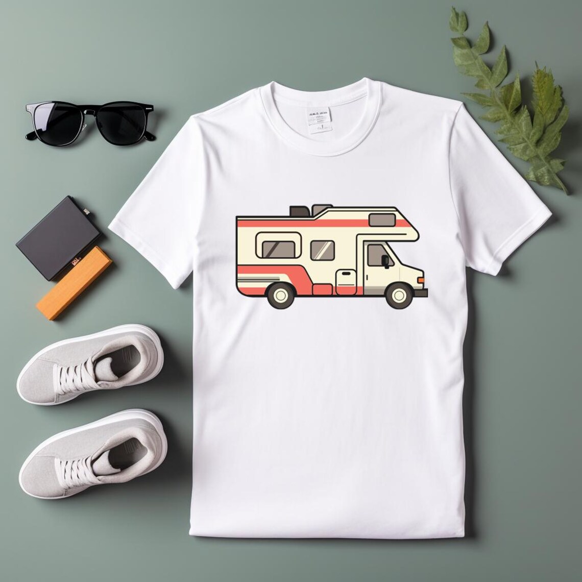 RV Clipart, RV Svg, RV Vector, Camper Clipart, Camper Svg, Camper ...