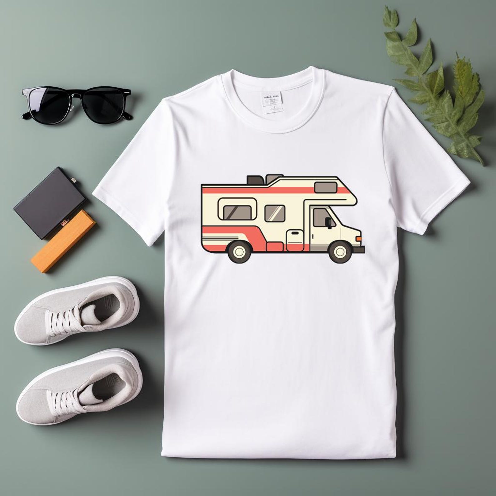 RV Clipart, RV Svg, RV Vector, Camper Clipart, Camper Svg, Camper ...