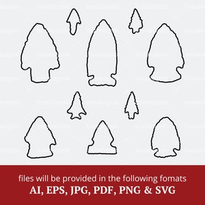 Arrowhead Clipart - Arrowhead Design - Arrowhead Graphic - Arrowhead ...