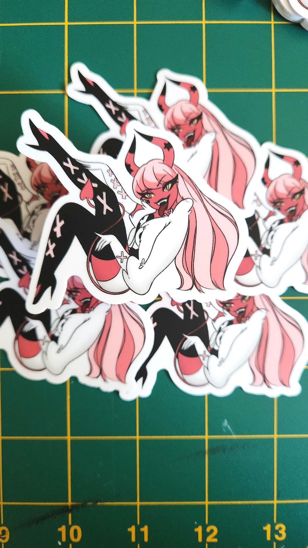 Pin up Pose Verosika Vinyl Sticker - Etsy