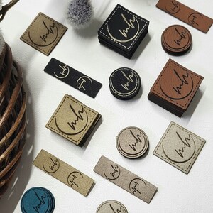 IRON ON Custom Logo Tags, Iron on Labels 10pcs,bügel Label Mit Logo ...