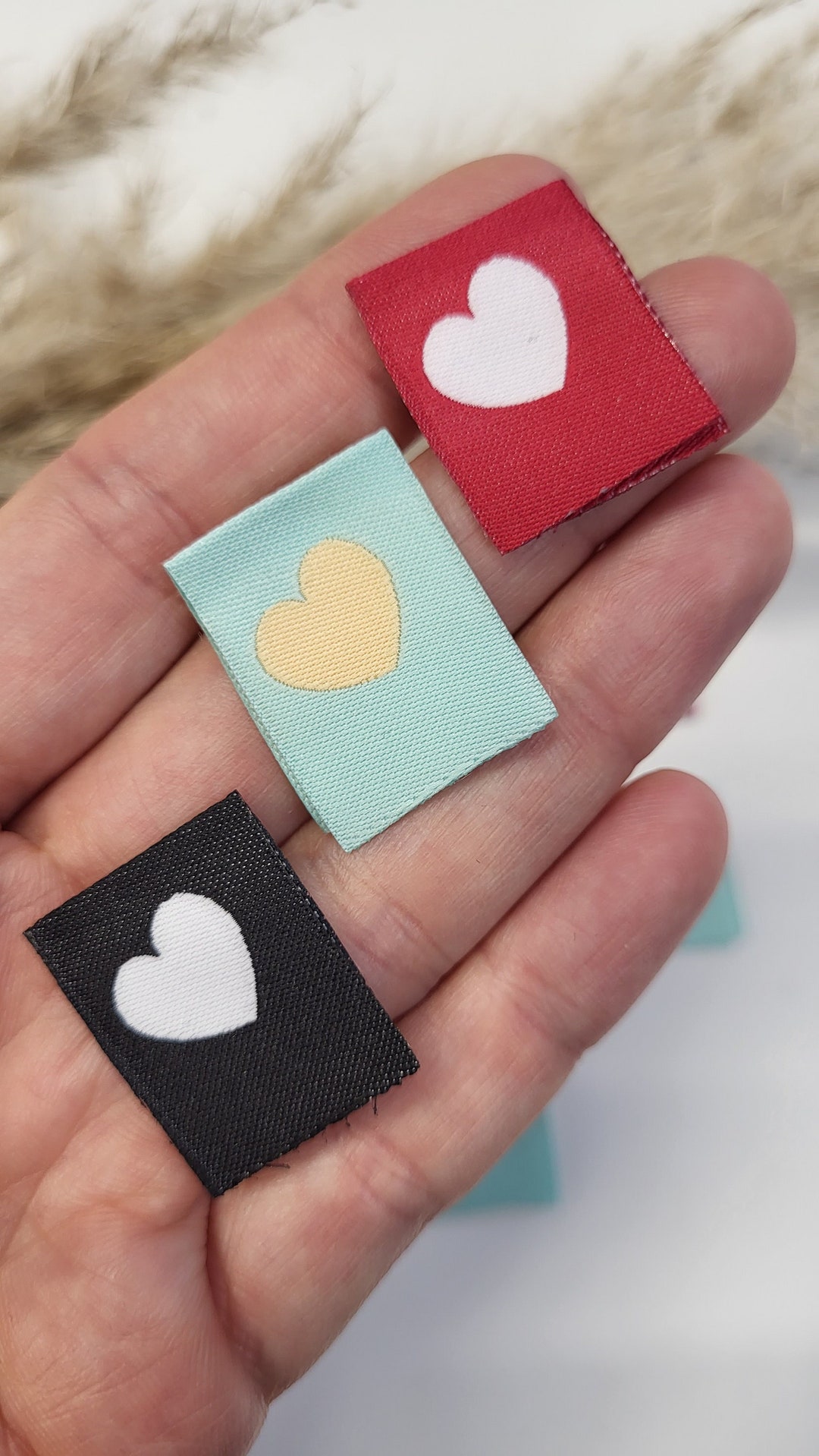 Woven Labels, Webettiketen, Weblabel, Woven Labels for Handmade Clothes ...