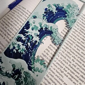 Japanese Great Wave Bookmark, Book Accessories, 3d Printed, Teacher ...