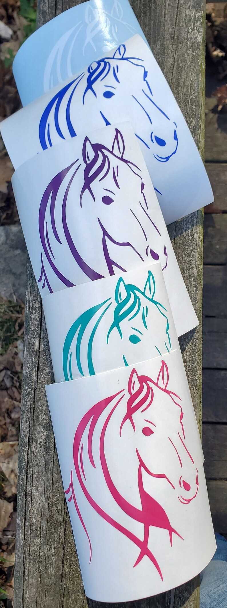 Horse Decal Vinyl Decal Horse Sticker Horse Decal Window - Etsy
