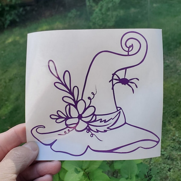 Witch Car Decal Sticker - Etsy