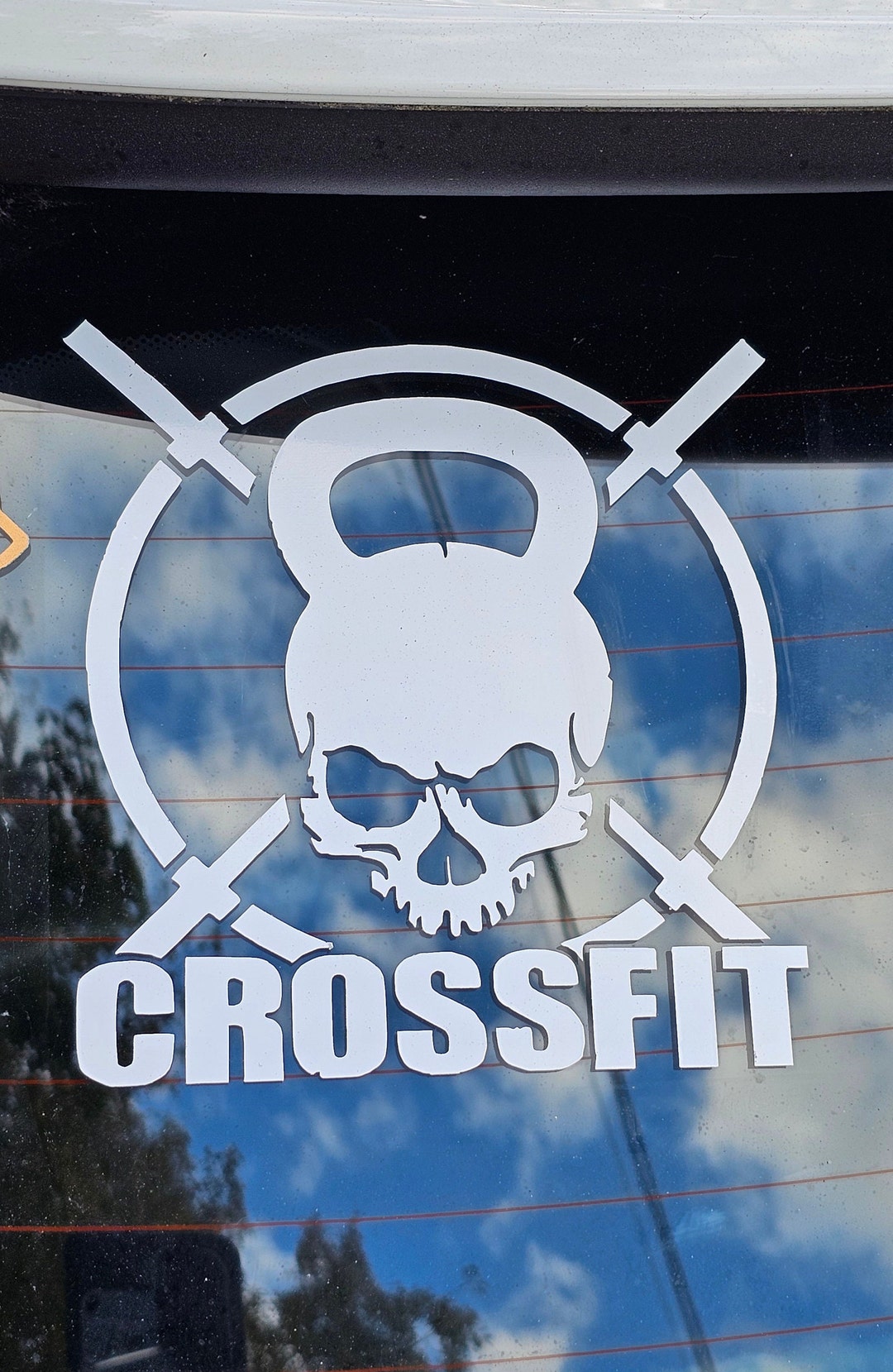 Crossfit Vinyl Sticker, Vinyl Decal, Vinyl Sticker, Bumper Sticker ...