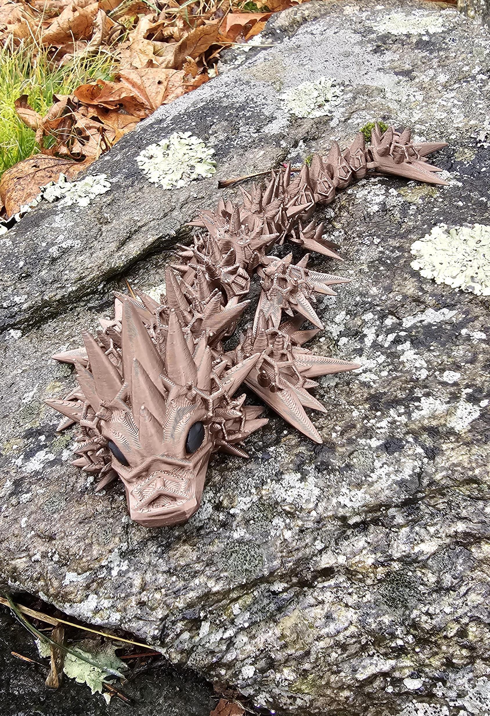 Articulated Baby Void Dragon, Fidget Toy, Stress Toy, Dragon Toy, Desk ...