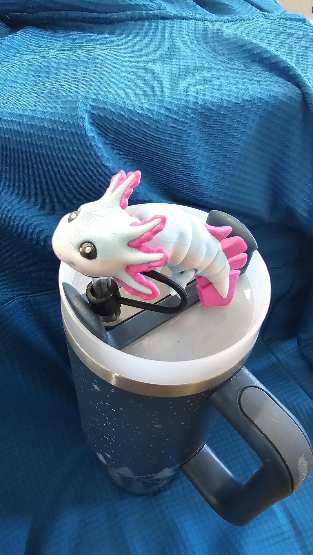 30oz, 40oz or 60oz Baby Axolotl Stanley Topper, Straw Topper ...