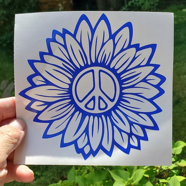 Peace Wall Decal - Etsy