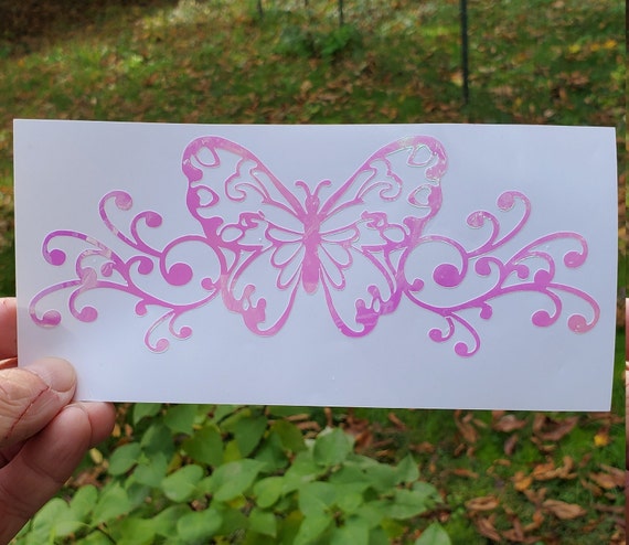Butterfly Vinyl Decal Vinyl Sticker Scrapbook Car Window | Etsy
