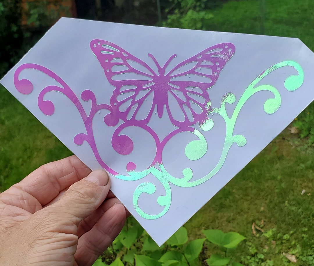 Butterfly Vinyl Decal Vinyl Sticker Scrapbooking Car - Etsy