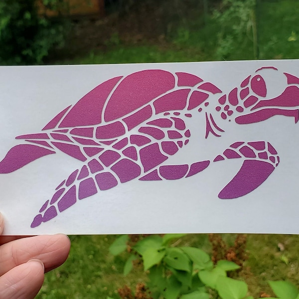 Turtle Decal - Etsy