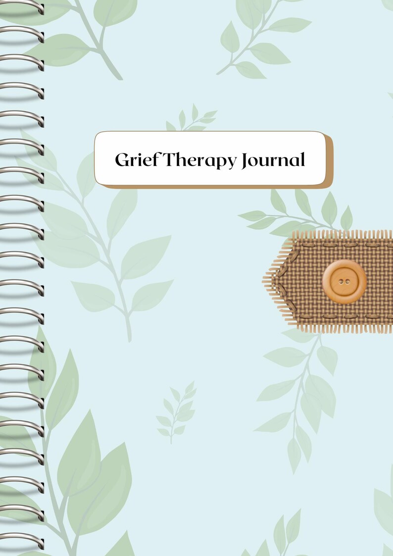 Printable Grief Journal | Grief Template | Coping With Grief ...