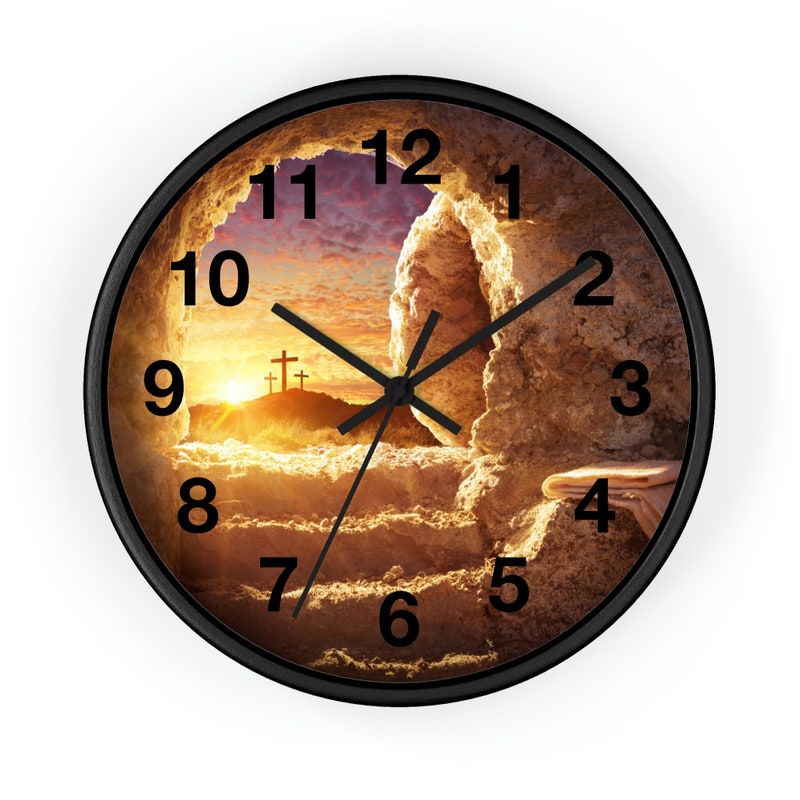 Christian Wall Clock - Etsy