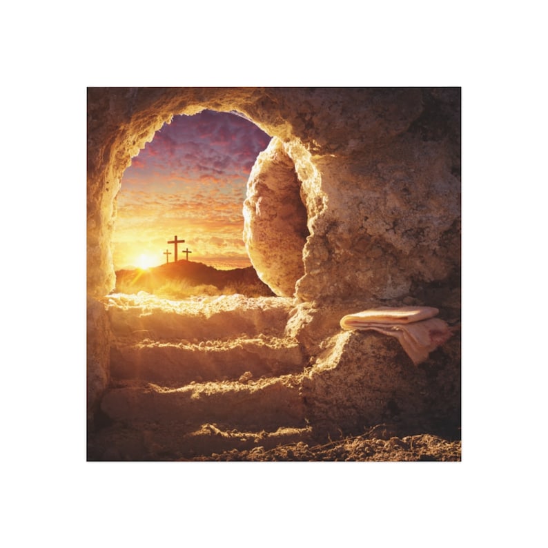 Empty Tomb Message Magnet Easter Magnet-christian - Etsy