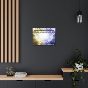 Revelations 3:20 Canvas Gallery Art, Bible Verse Wall Art,scripture ...