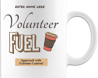 Volunteer Gift Mug | Etsy