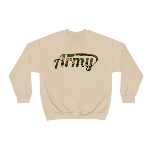 Army Sweatshirt - Etsy