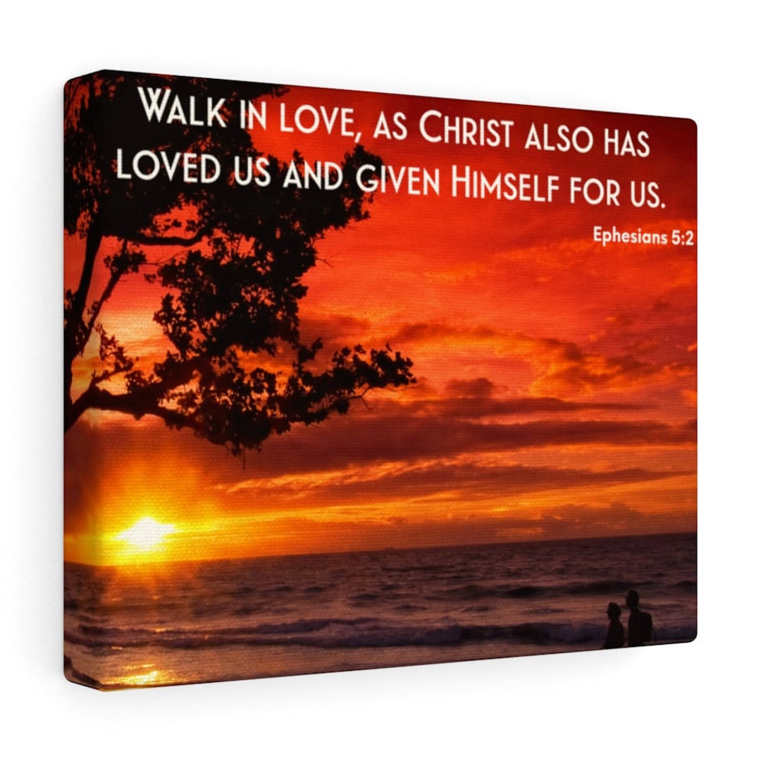 Scripture Canvas Bible Verse Canvas - Christian Wall Art Makes a ...
