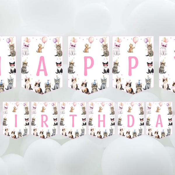 Cat Banner - Etsy