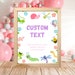 Editable Bug Custom Table Sign-instant Download - Etsy