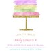 Birthday Cake Invite Template-cake Invitation-cake Birthday Invitation ...