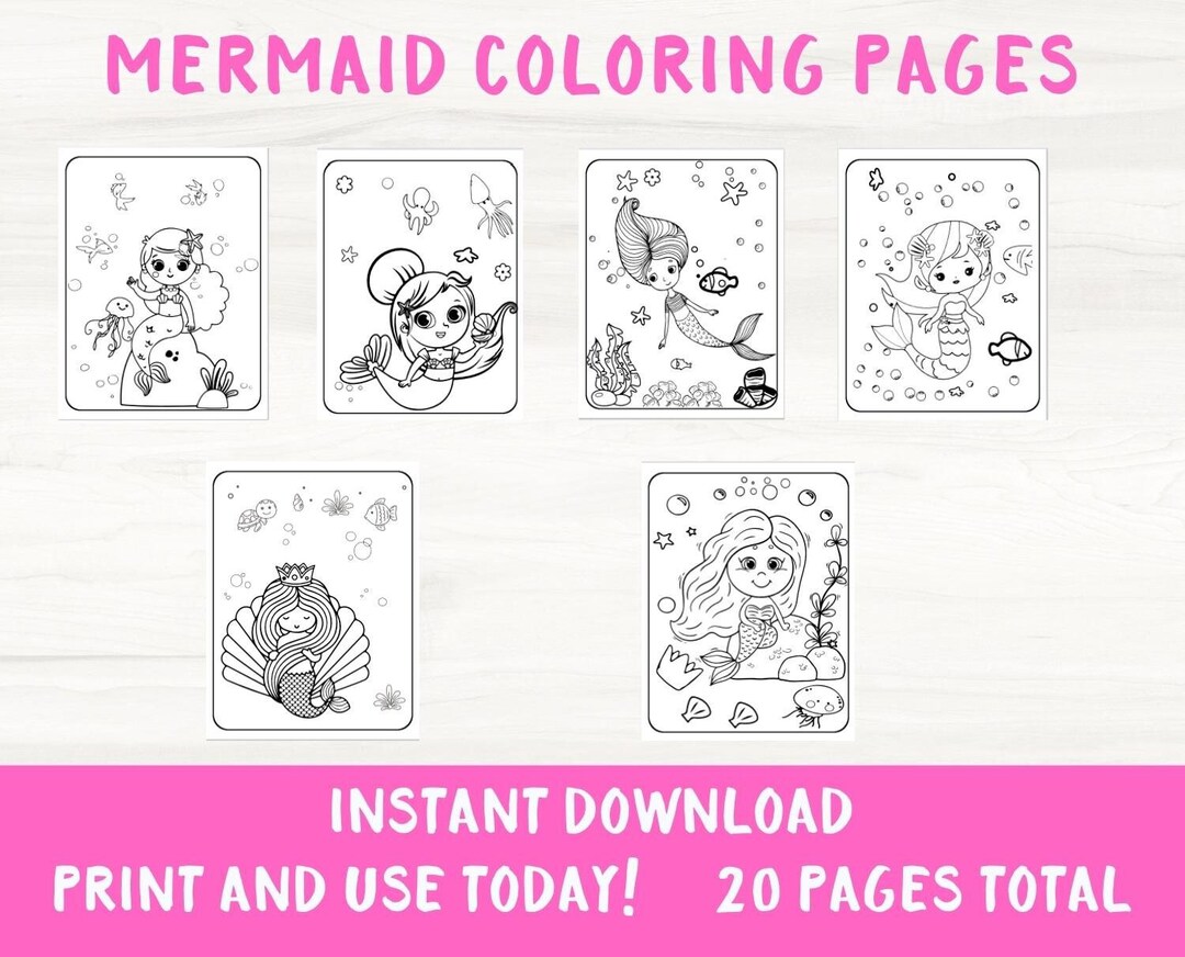 Mermaid Coloring Pages-mermaid Coloring Sheets-mermaid Coloring Pages ...