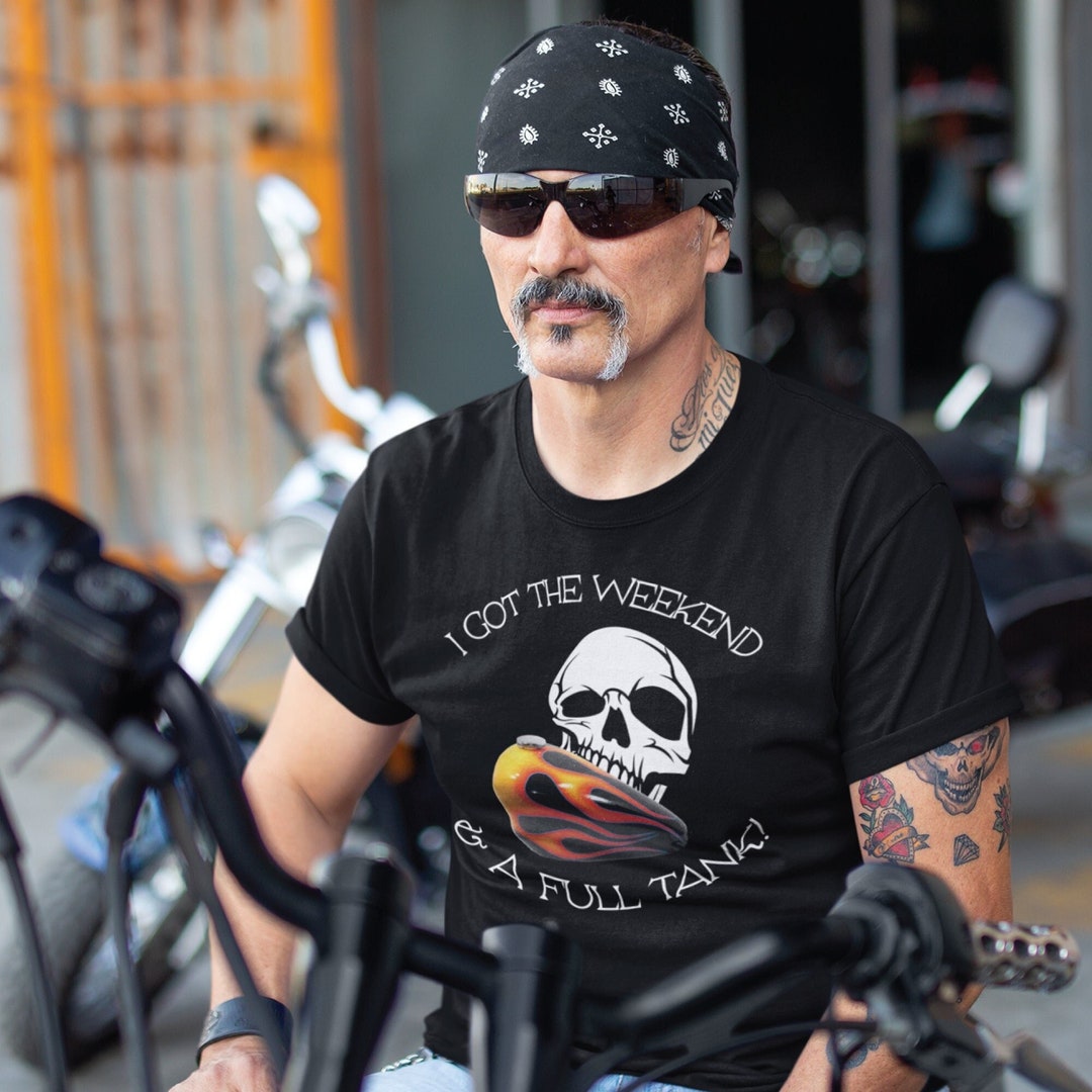 I Got the Weekend Motorcycle T-shirt - Etsy