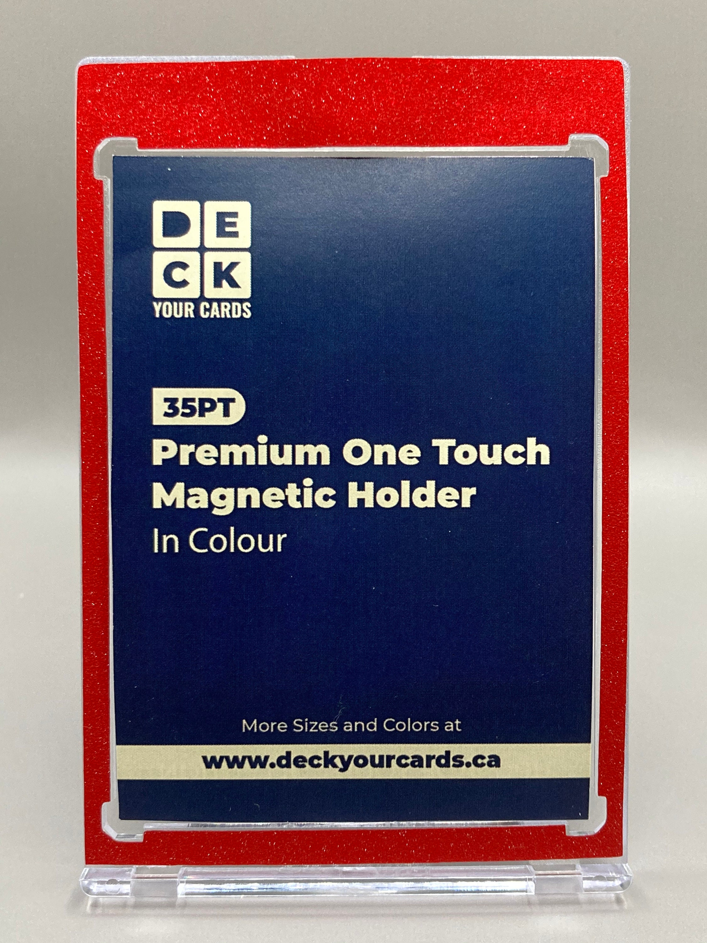 Custom Magnetic One Touch 23pt / 35pt / 55pt / 75pt - Red Sparkle - Etsy