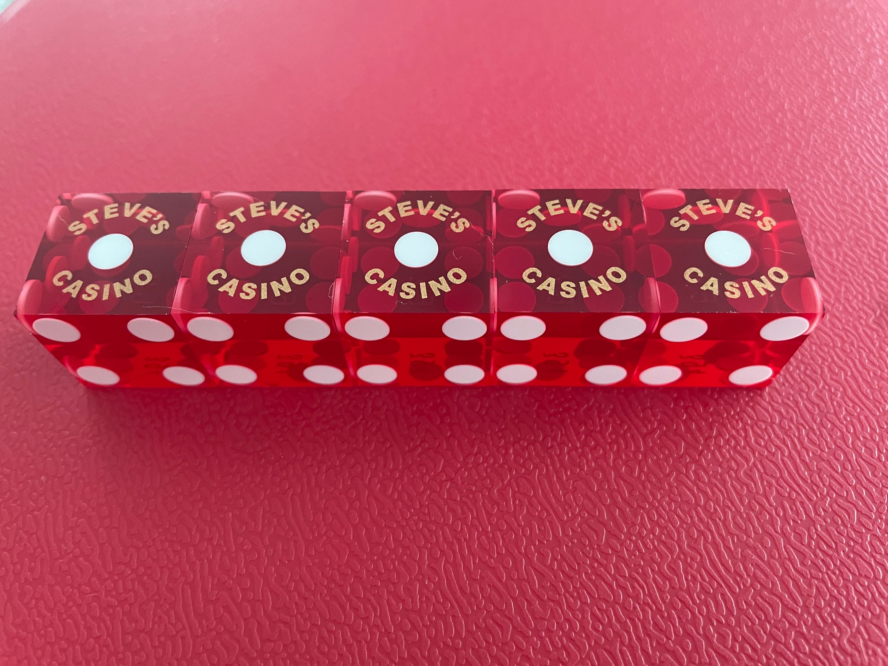 Stunning Custom Personalized Playing Dice. Professional “casino Grade ...
