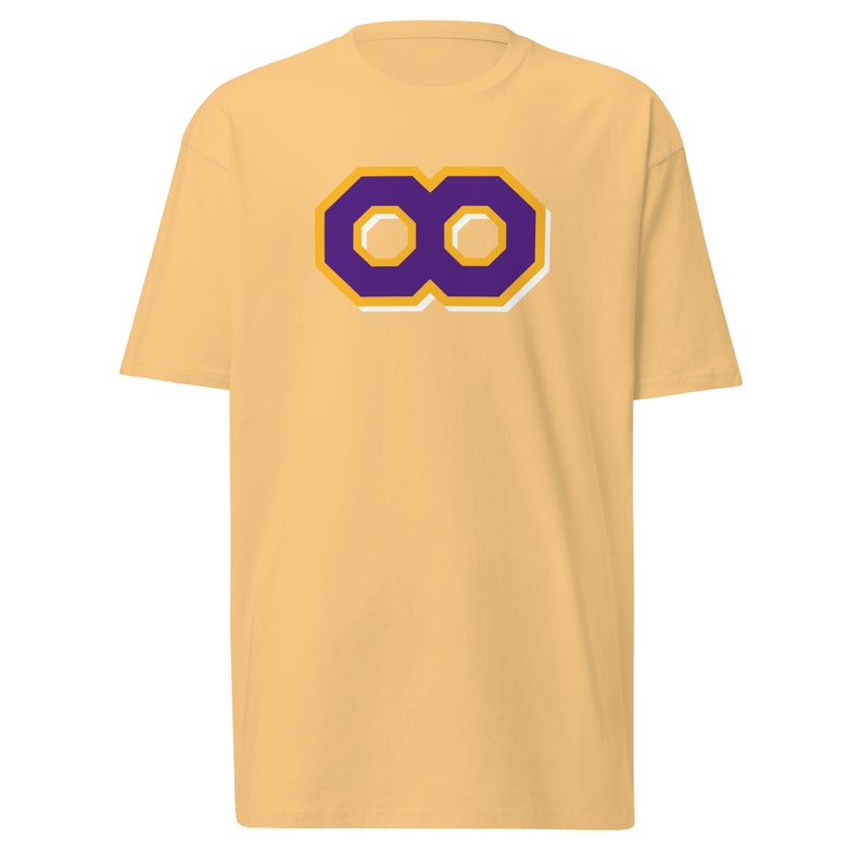Los Angeles Lakers Purple and Gold Infinity 8 Kobe Forever Mens Premium ...