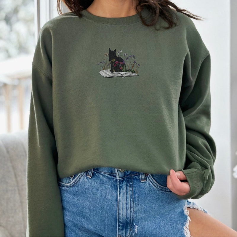 Embroidered Cats - Etsy