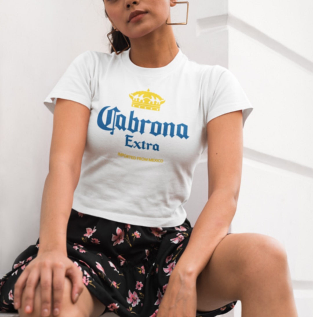 Cabrona Extra Baby Tee Y2k Aesthetic, Latina Power Tshirt, Funny Latina ...