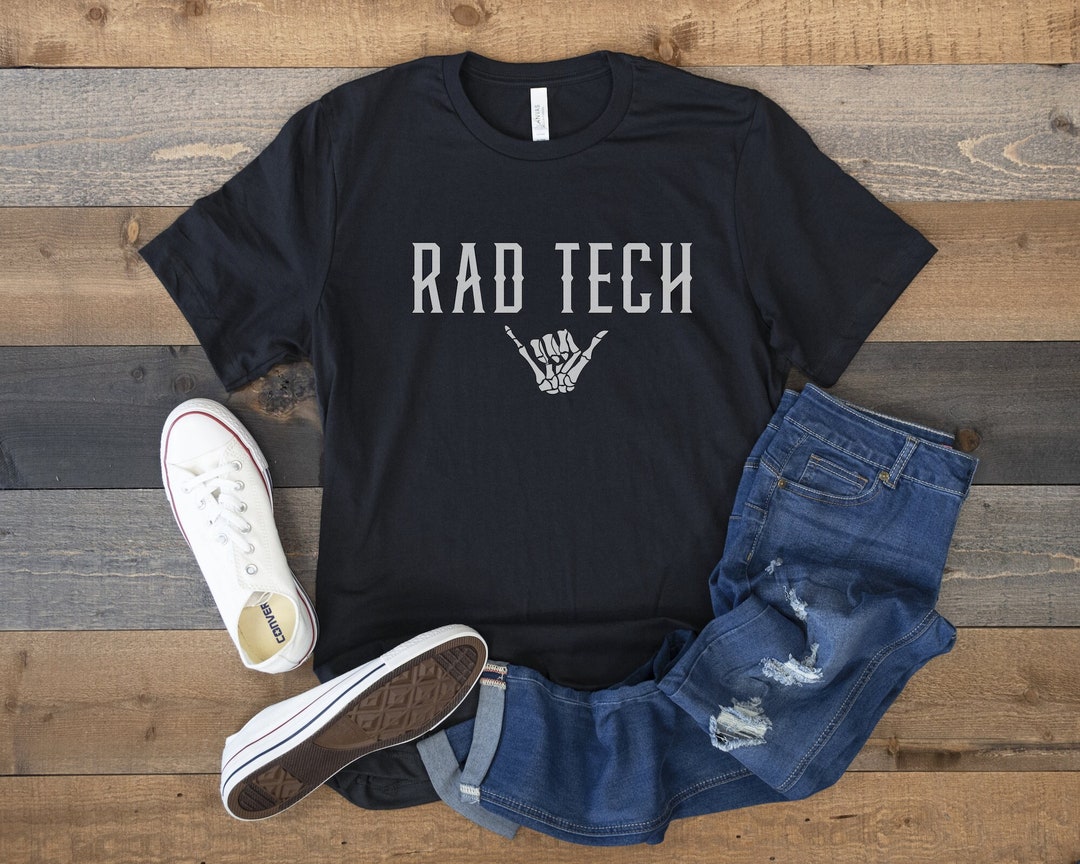 Rad Tech Shirt, Unisex Radiology Technologist Graphic Tee, Xray Shirts ...