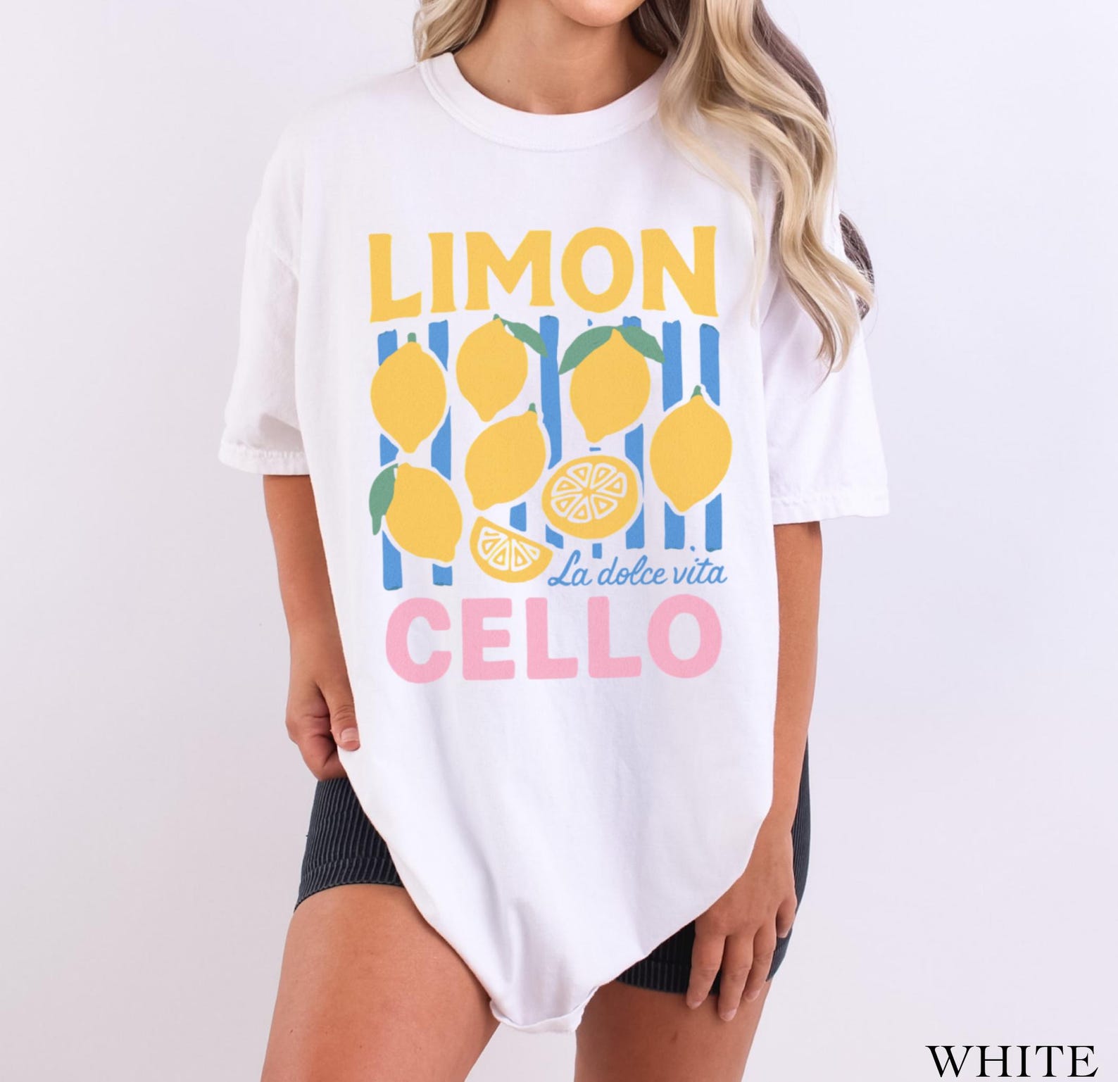 Limoncello Shirt Comfort Colors | La Dolce Vita Lemon Tee | Retro ...