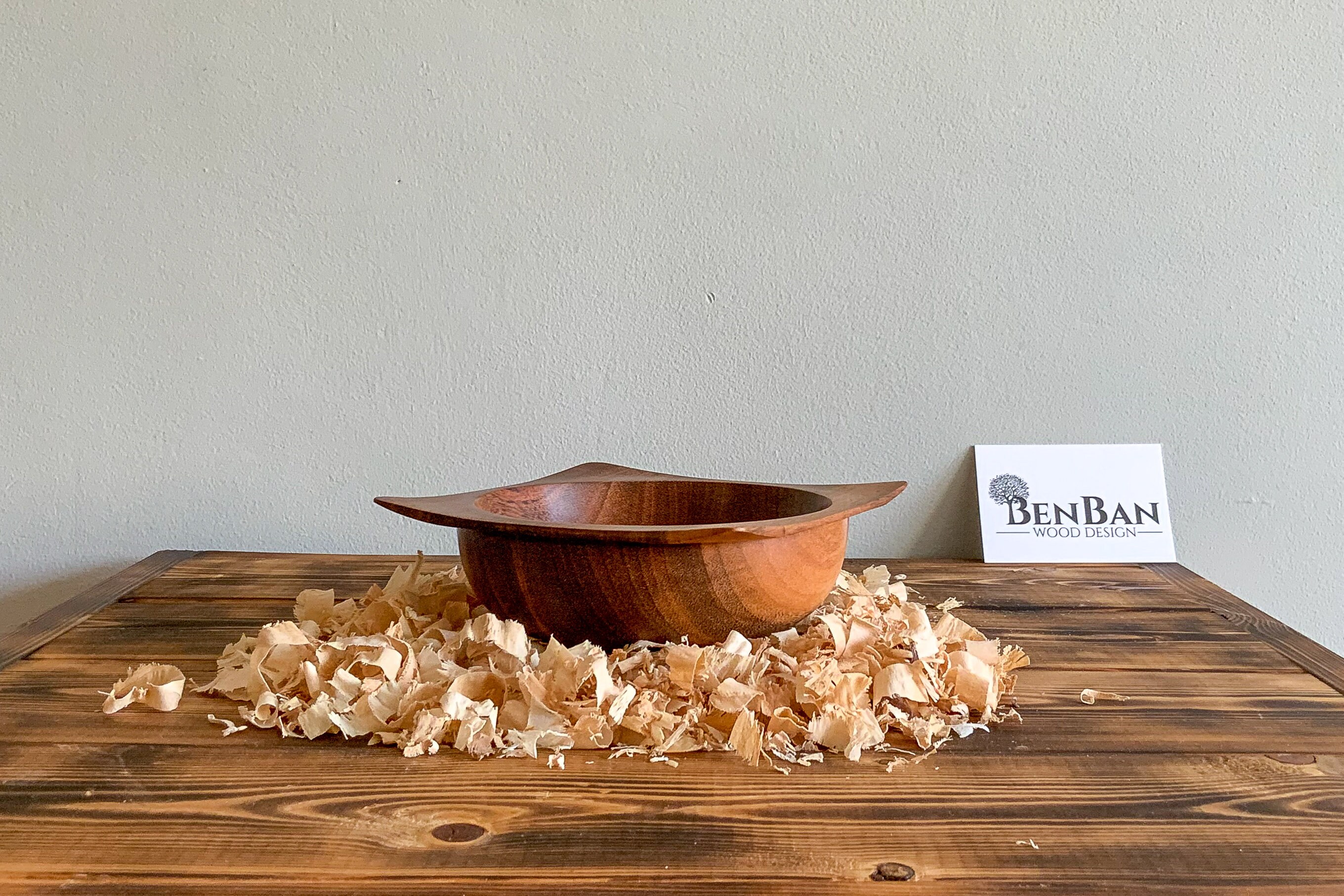 Tiger Wood Square Bowl - Etsy