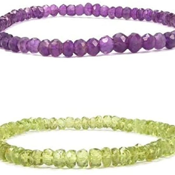 Amethyst and Peridot - Etsy