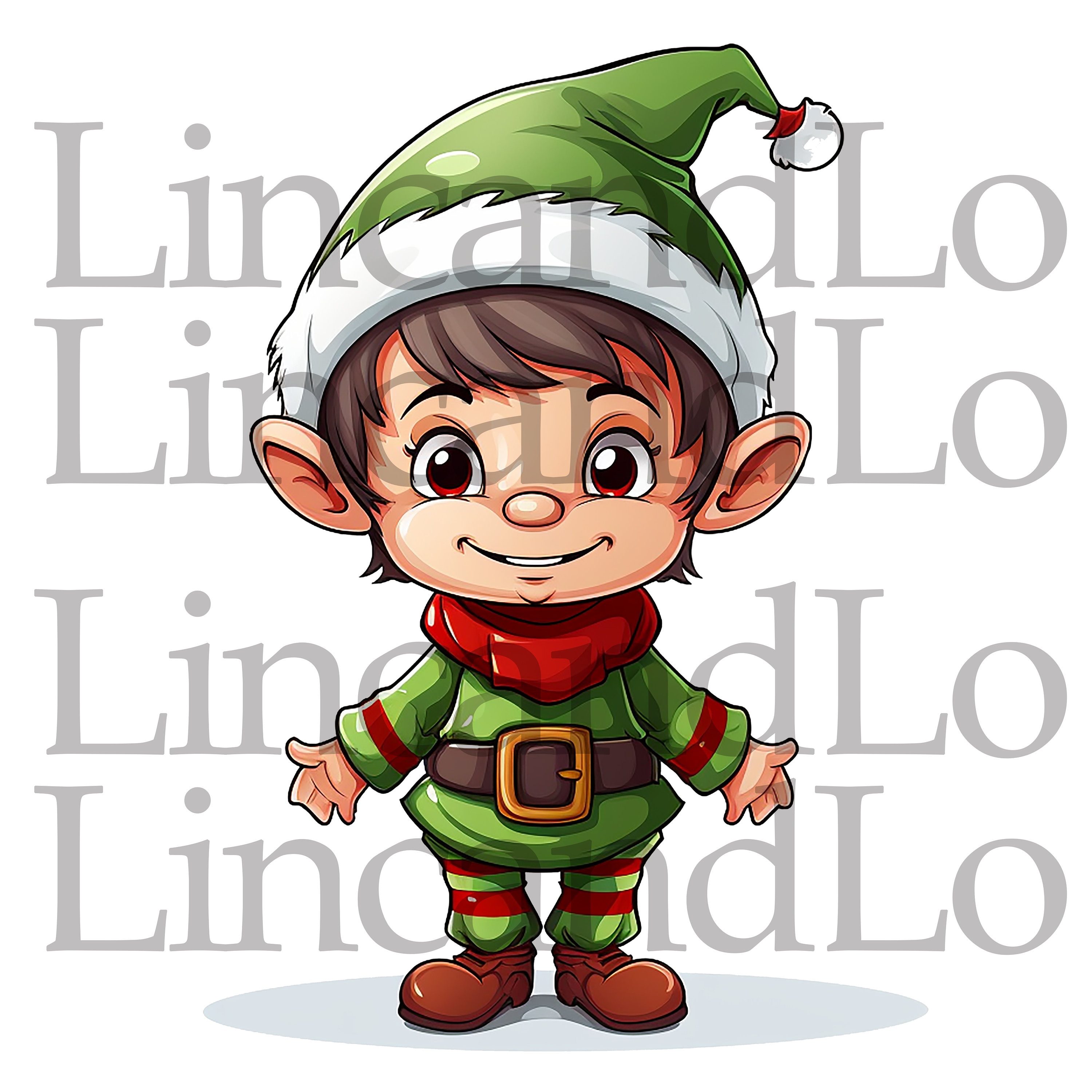 Elf PNG, Christmas Sublimation Clip Art, Elves Clipart, Commercial Use ...