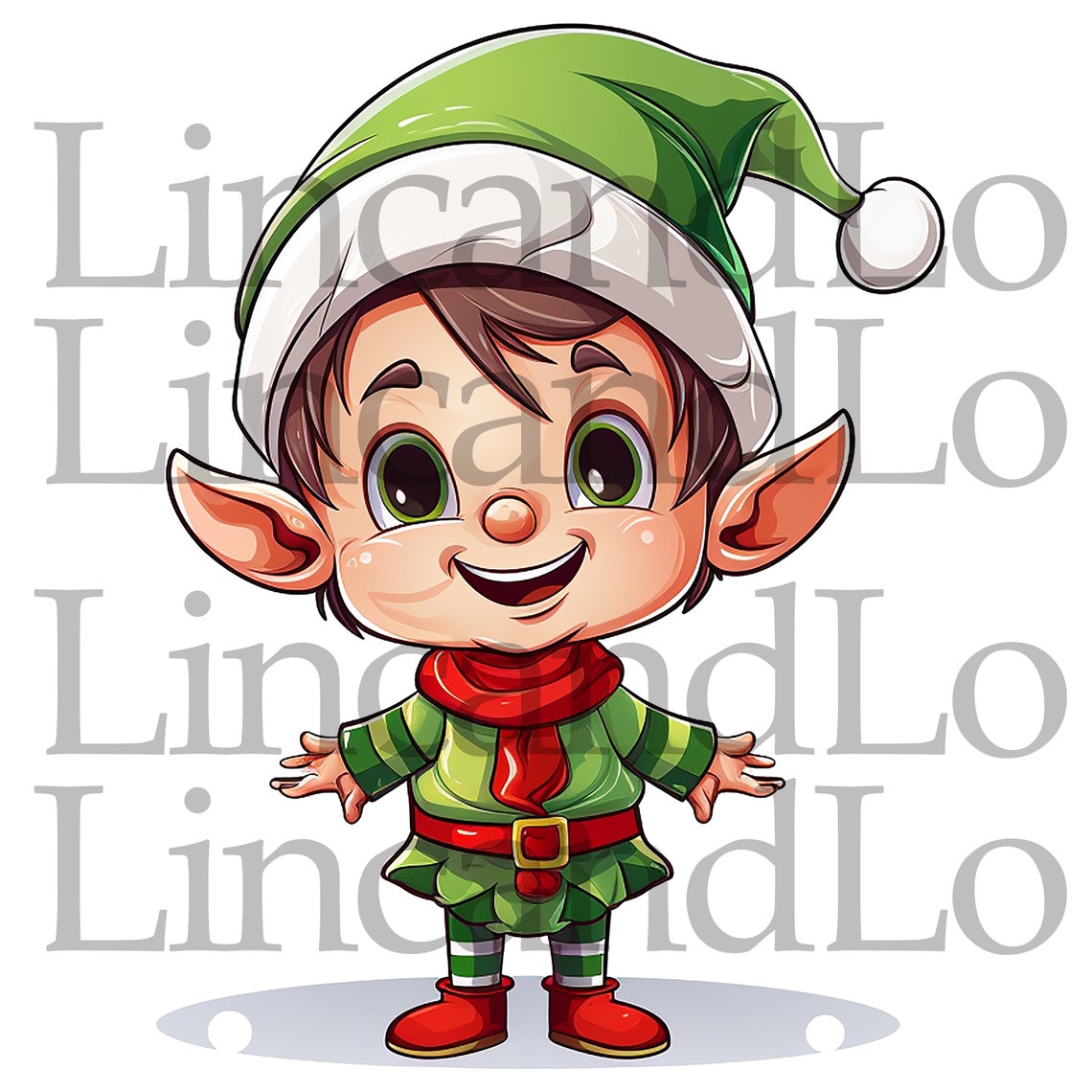 Elf PNG, Christmas Sublimation Clip Art, Elves Clipart, Commercial Use ...