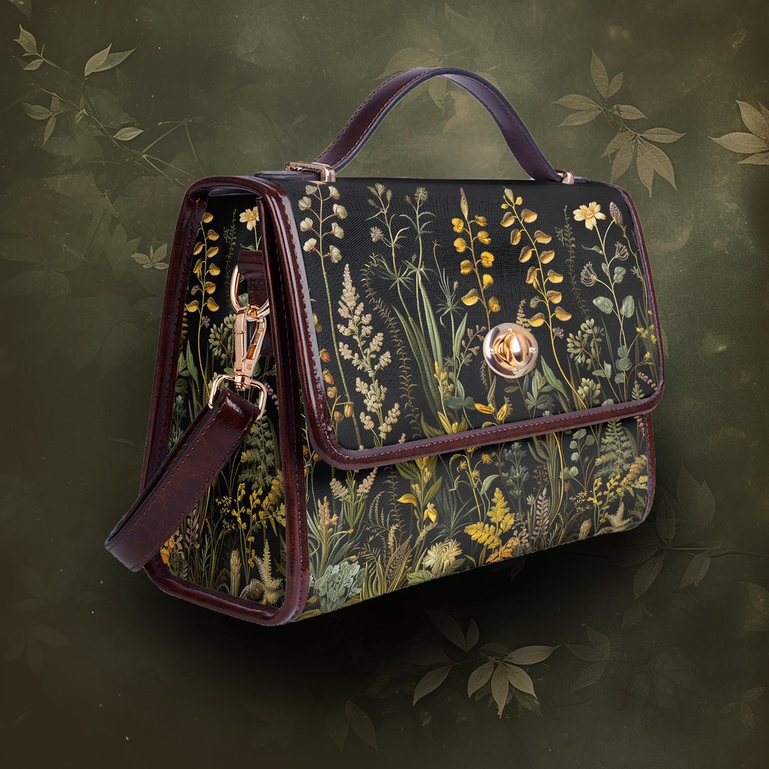 Moody Cottagecore Body Purse Dark Academia Celestial Goblincore Vegan ...