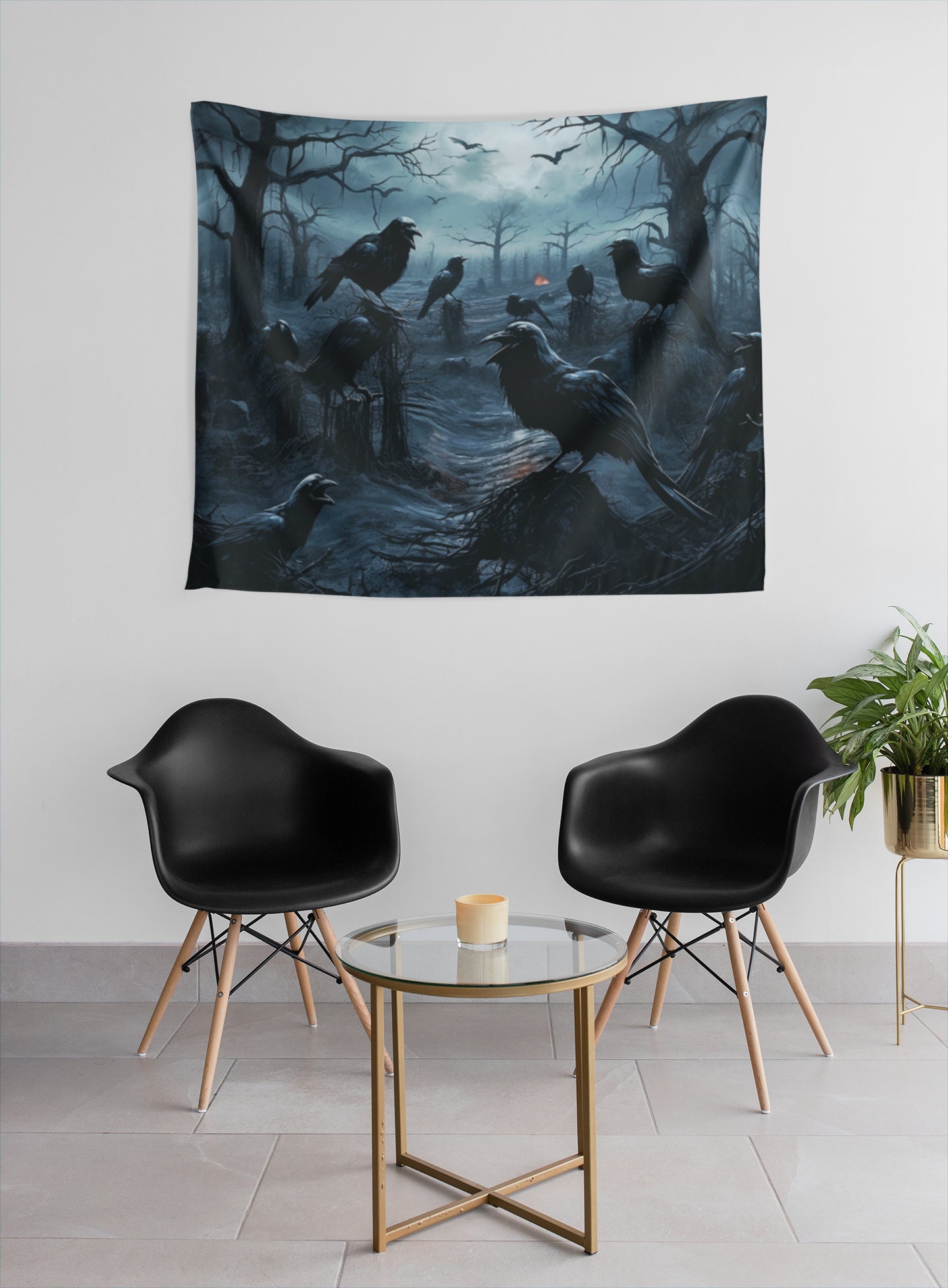 Crowcore Crowcore Décor Dark Academia Dark Cottagecore - Etsy