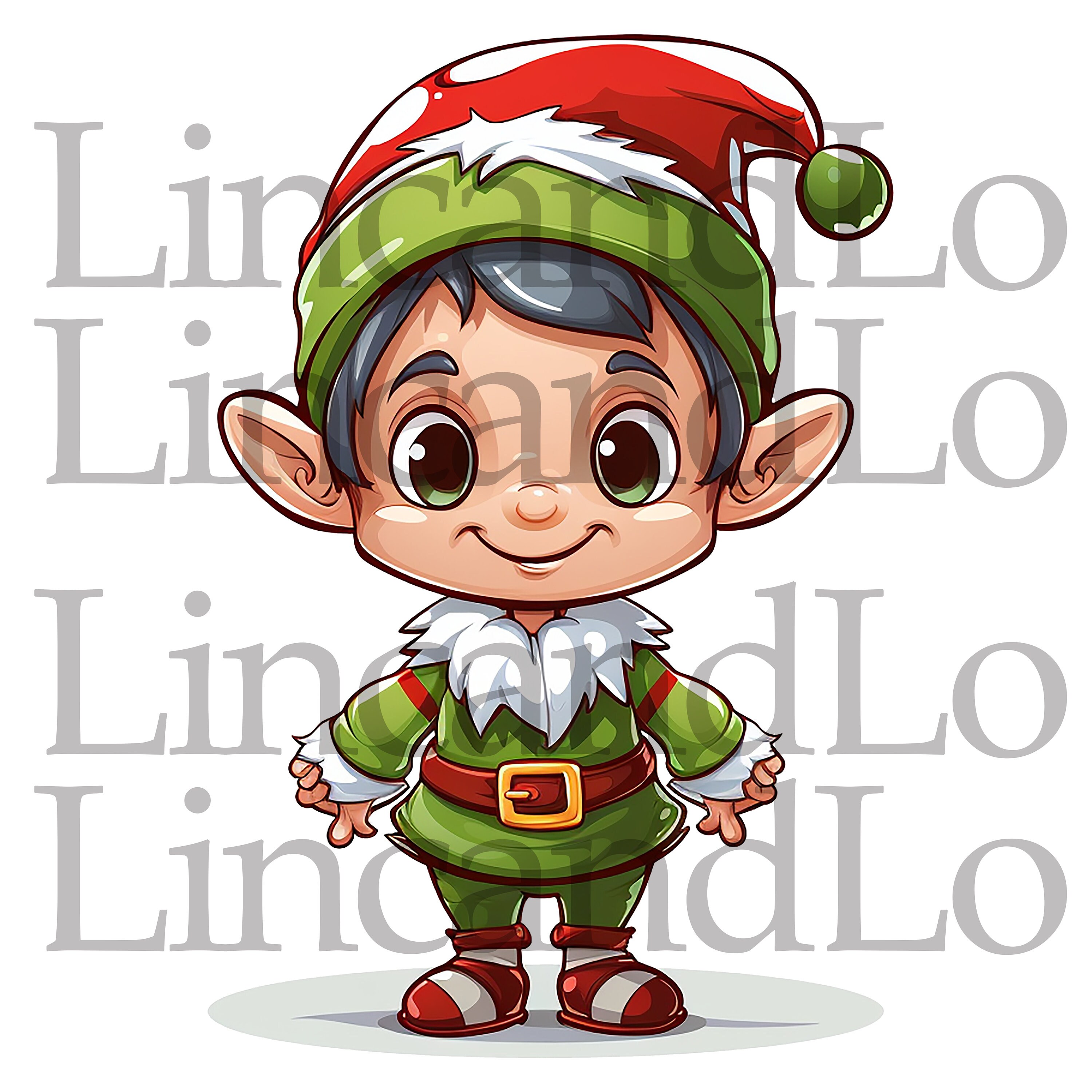 Elf PNG, Christmas Sublimation Clip Art, Elves Clipart, Commercial Use ...