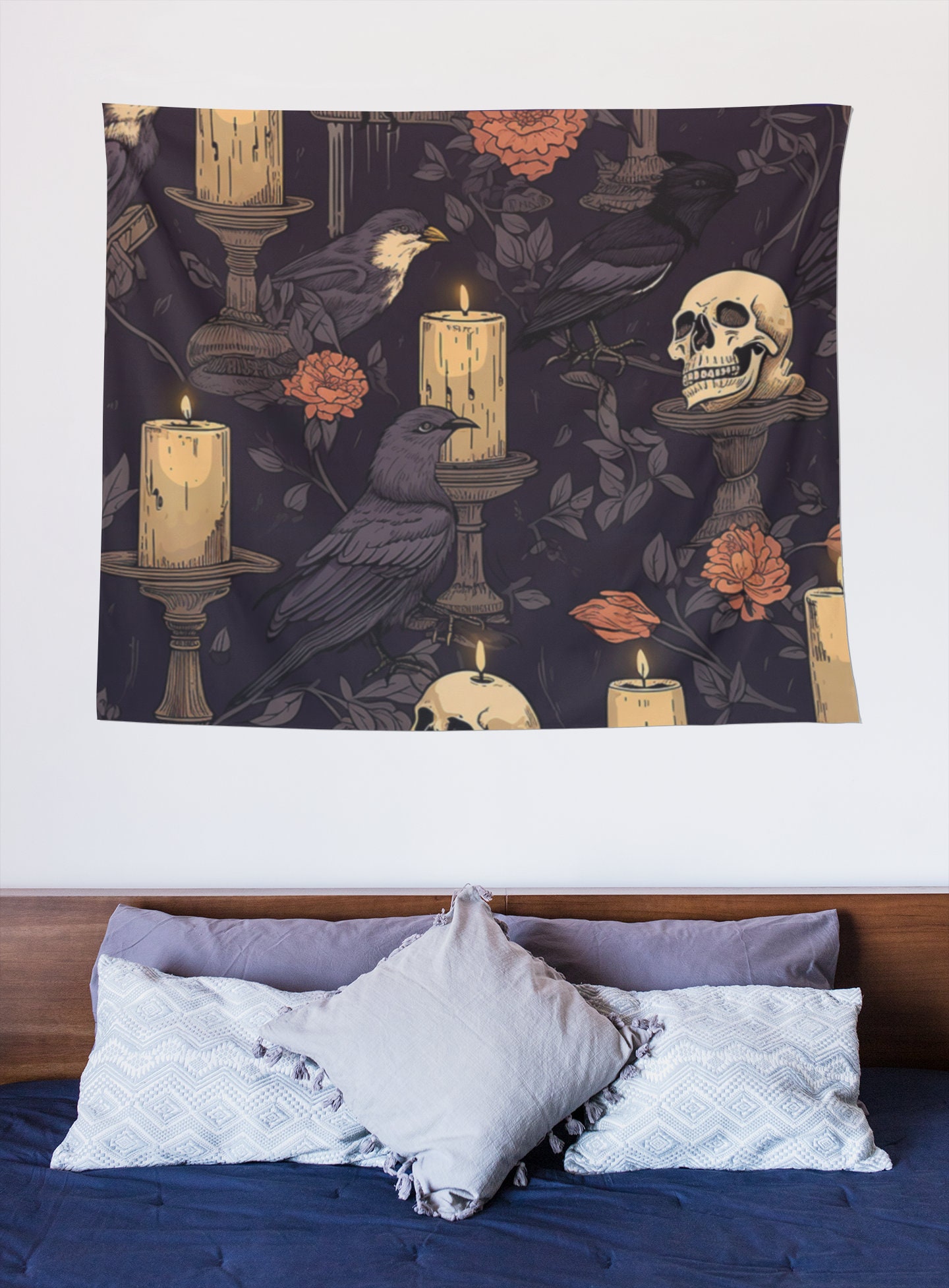 Crowcore Crowcore Décor Dark Academia Dark Cottagecore - Etsy